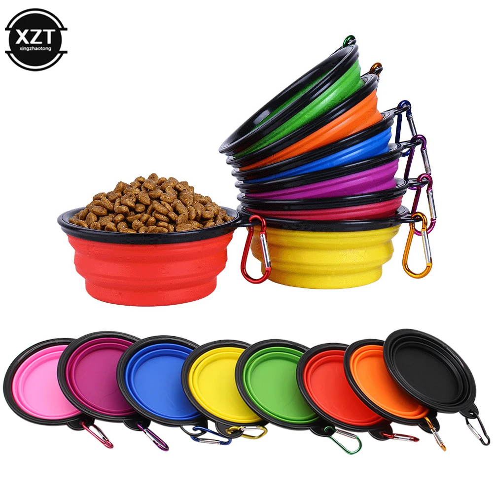 Portable-Collapsible-Dog-Travel-Bowl-Silicone-Pet-Dogs-Bowls-For ...