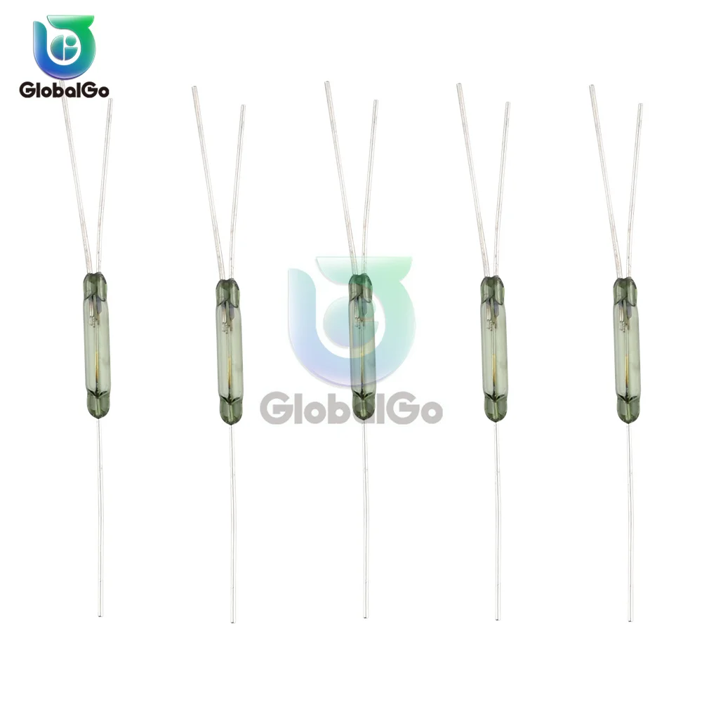 N-O-3-pin-Reed-Switch-Magnetic-Switch-2-5X14MM-Normally-Open-Closed ...