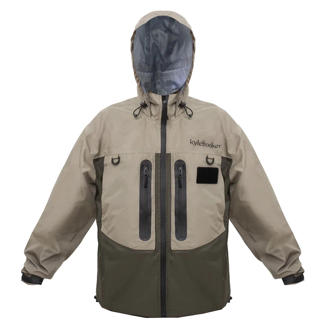 New Men's Breathable Fly Fishing Wading Jacket Waterproof Fishing Wader ...