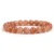 Fashion Natural Stone Pink Angelite Beads Bracelet 8mm Sunstone Beaded ...