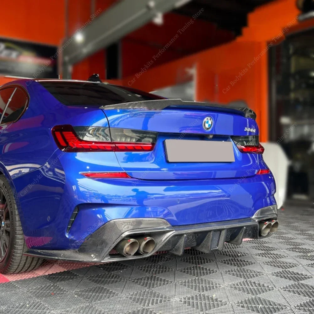 Para-BMW-G20-M4-estilo-aler-n-trasero-del-maletero-alas-3-Series-320i ...