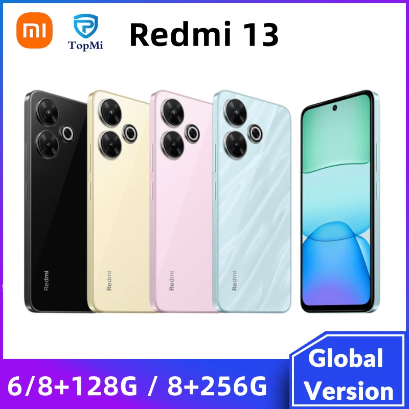 Xiaomi-Redmi-13-Global-Version-128GB-8GB-256GB-MediaTek-Helio-G91-Ultra ...