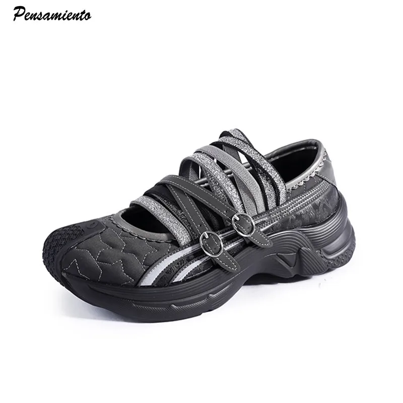 Women-Casual-Loafers-Strap-Ballet-Dance-Flats-Shoes-Spring-Autumn-Thick ...