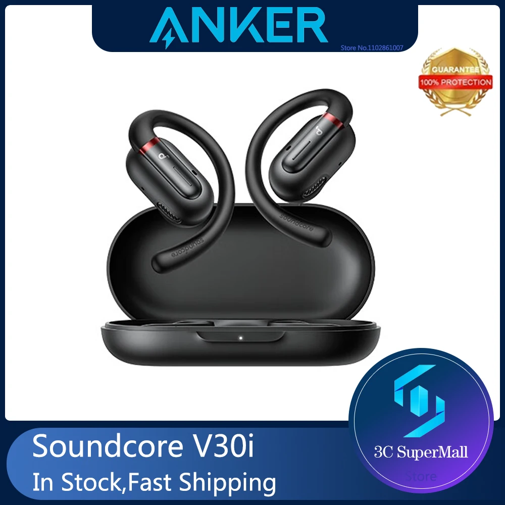 Soundcore-By-Anker-V30i-Open-Ear-Headphones-Bluetooth-5-3-Ultra-Comfort-Ergonomic-Design-Rich ...
