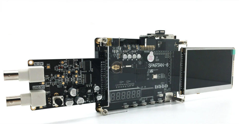 Fpga Development Board Xilinx Spartan-6 Xc6slx9 Card With 256mb Sdram ...
