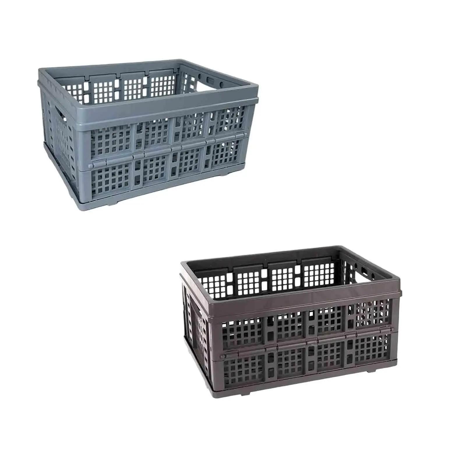 Container-Utility-Crate-Bins-Carrier-Large-Cargo-Basket-Camping-Storage ...