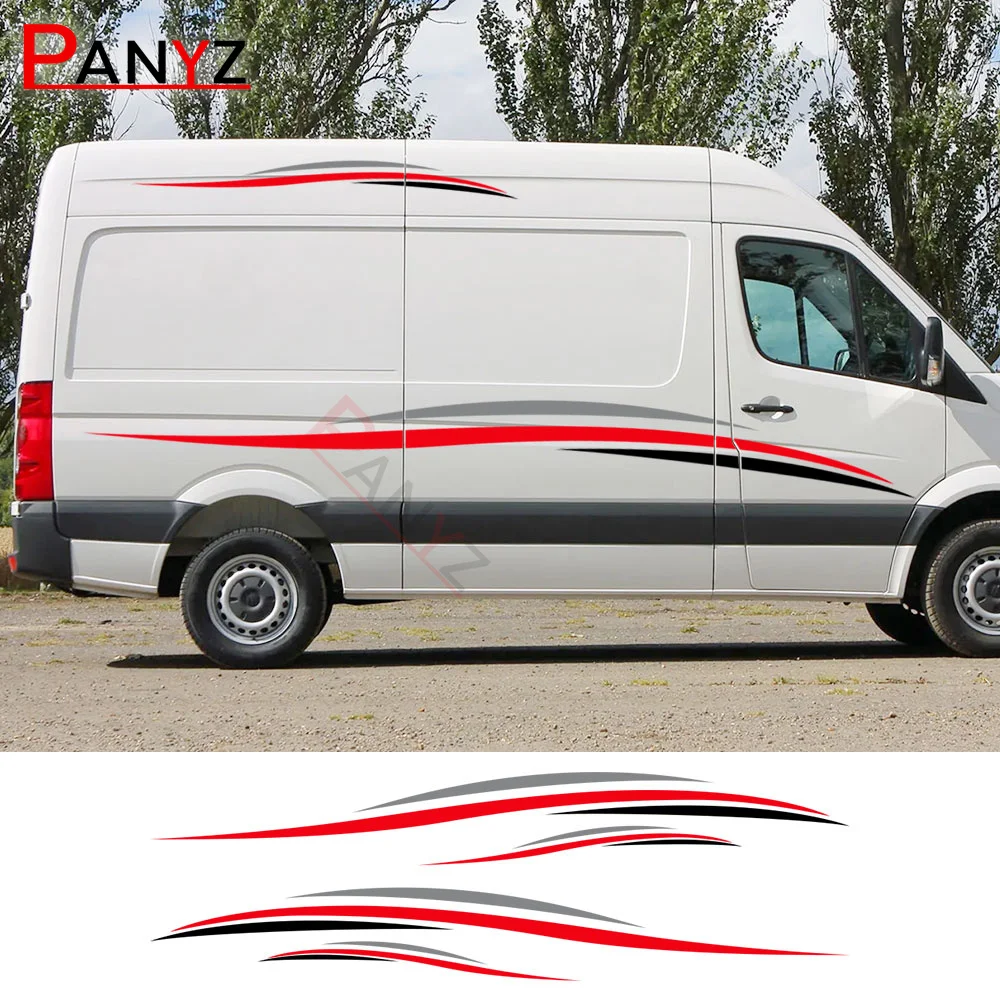 Car Both Side Stickers For Volkswagen VW Crafter Tuning Accessories ...