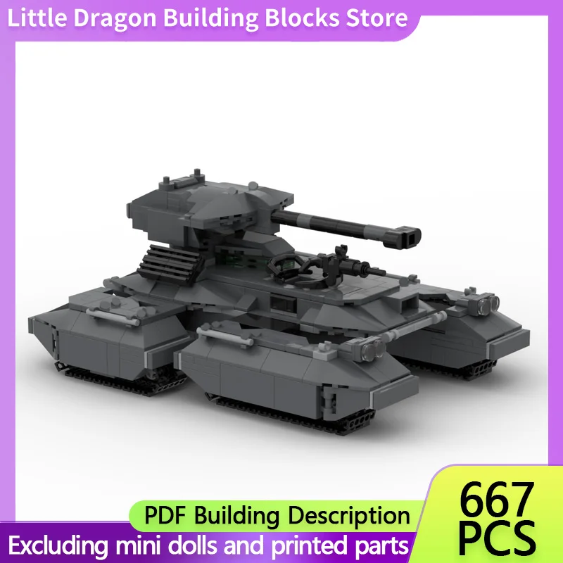 M808B Scorpion Modern Military Tanks Model MOC Building Bricks War ...