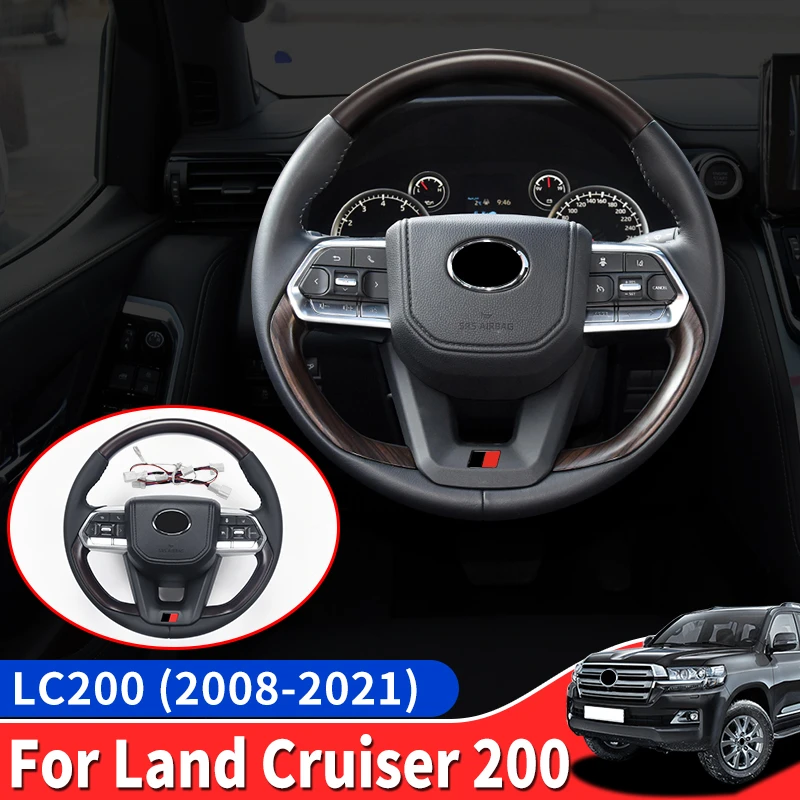 For Toyota Land Cruiser 200 2008 2021 Upgrade Lc300 Steering Wheel ...