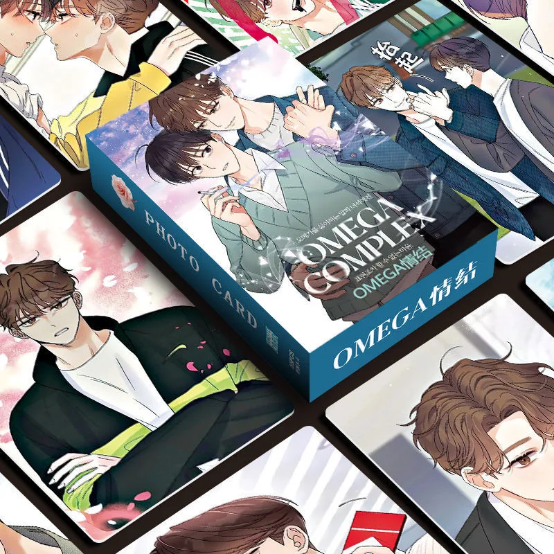 55-Pcs-Set-Korean-Manga-Omega-Complex-Lomo-Laser-Card-Taegyeom-Yoonwoo ...