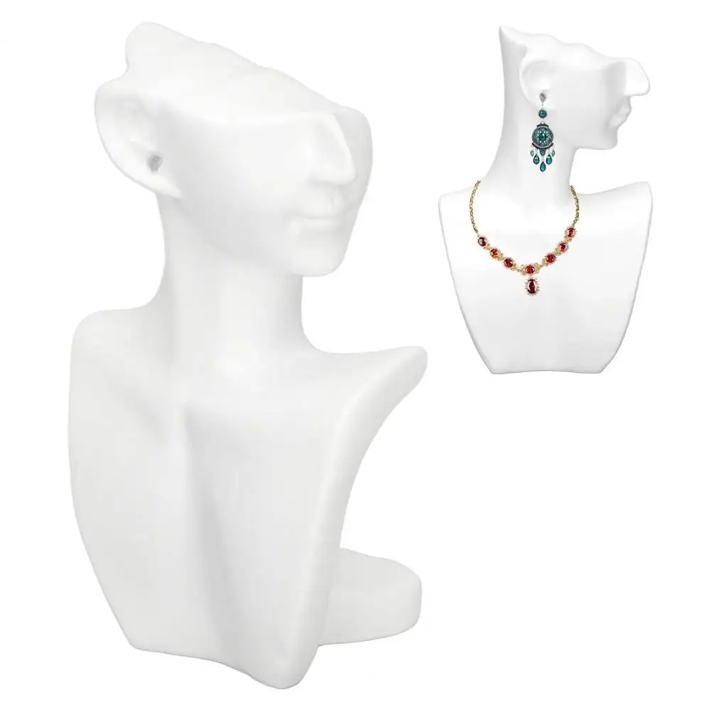 Unique-Mannequin-Jewelry-Rack-Side-Face-Profile-Smooth-Ears-Neck ...