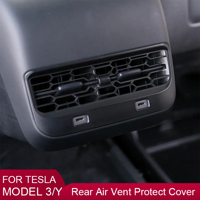 Tesla-Model-3Y-2023-2022-2021-Accessories-Rear-Air-Outlet-Trim-Vent ...