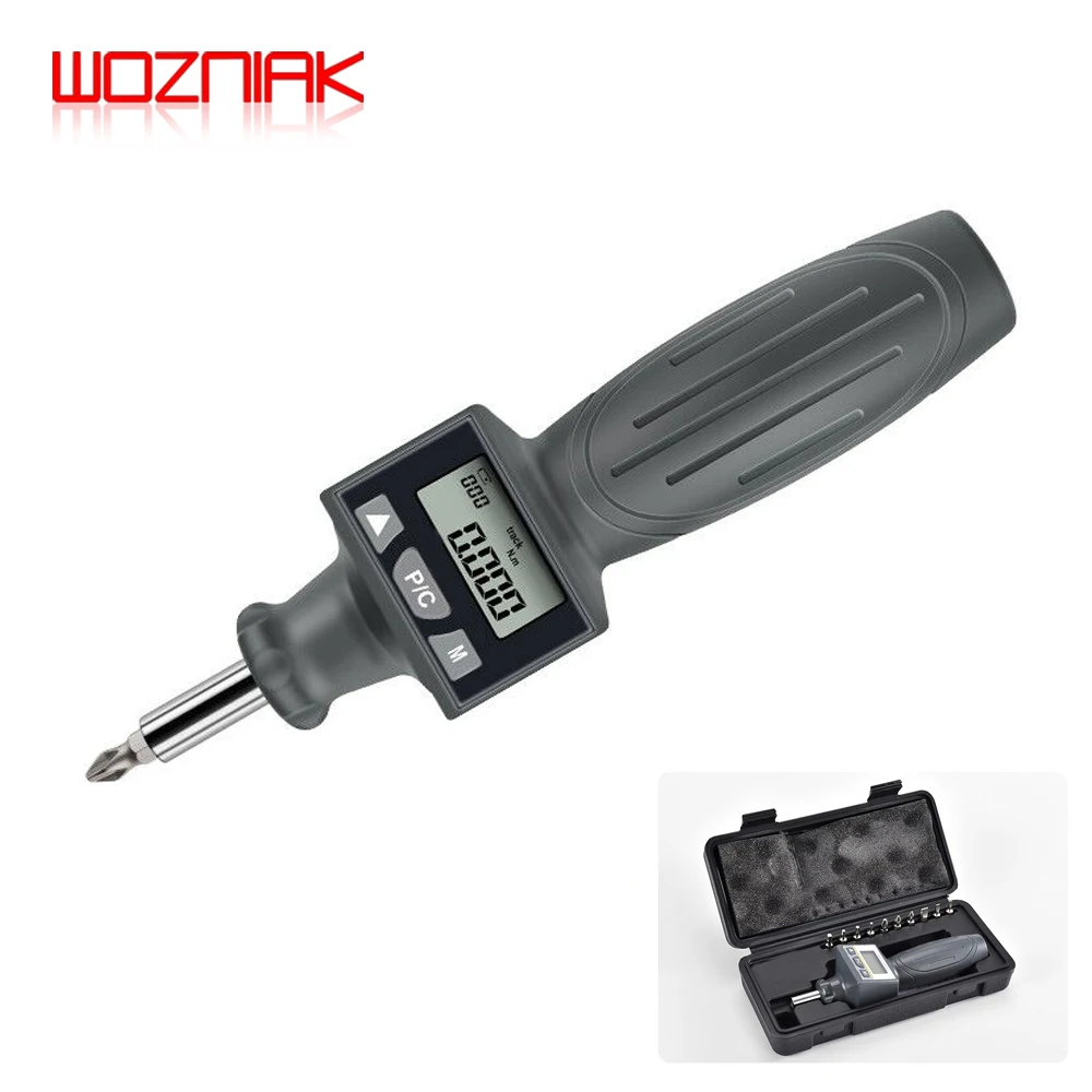11PCS-1SET-Digital-Screwdriver-Bits-Set-Adjustable-Torque-Dynamometer ...
