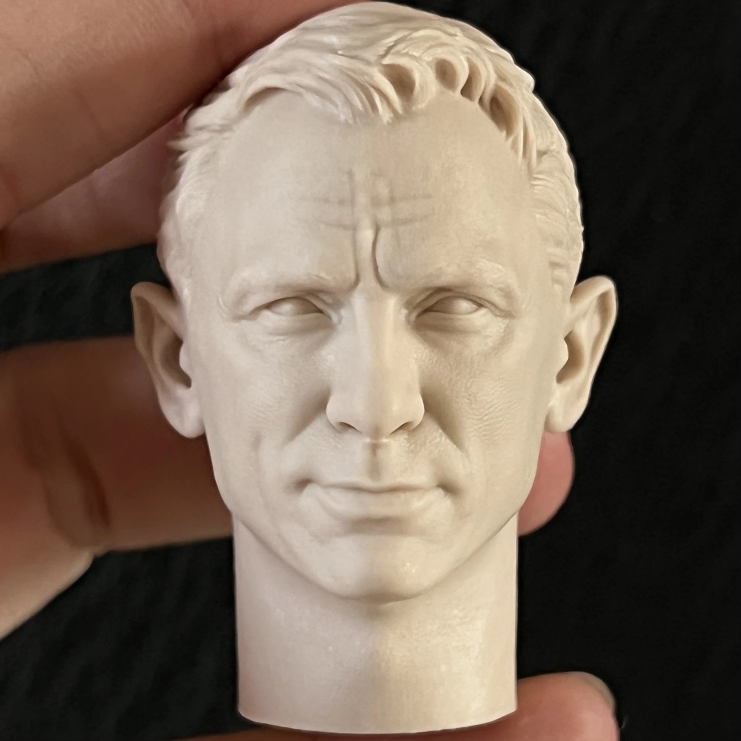 Unpainted 1/6 Scale Daniel Craig Head Sculpt Model For Action Figure ...