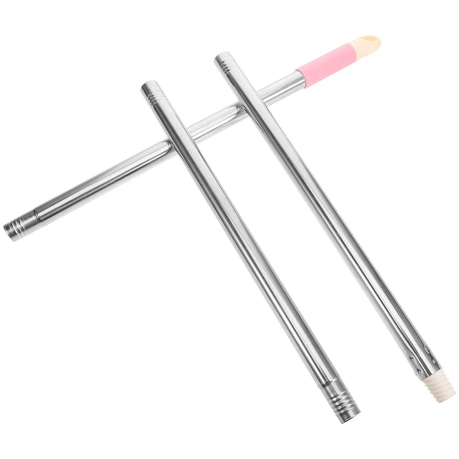 Telescopic Mop Handle Broom Rod Extension Pole Handles Adjustable metal ...