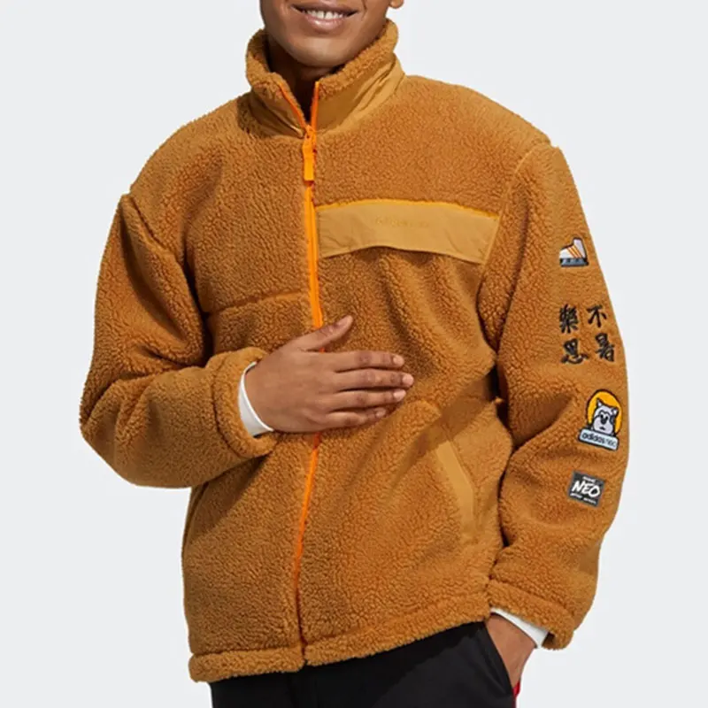 adidas Genuine Neo Men's Fleece Sherpa Casual Jacket HG9028 ...