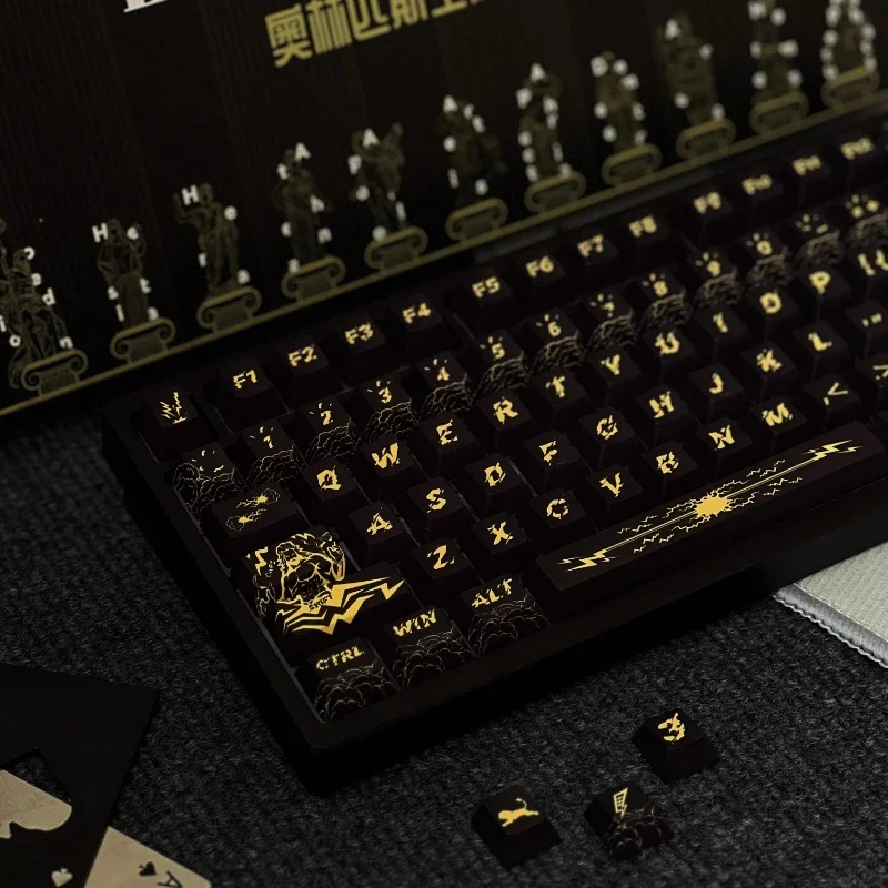 Zeus-Theme-Keycaps-Set-Custom-PBT-Sublimation-Cherry-Profile-Keycaps ...
