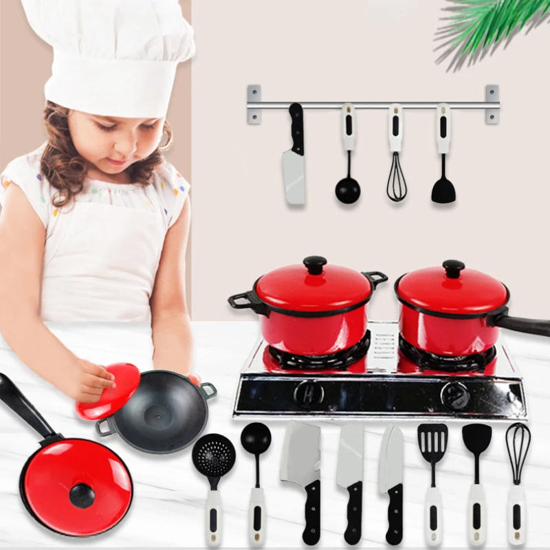 13pcs-set-Kid-s-Role-Play-Simulation-Kitchen-Mini-Tableware-Toys-Baby ...