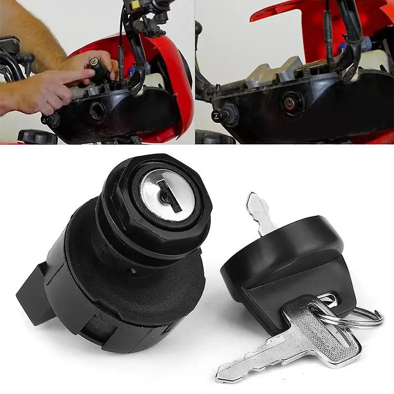 1 Set Replacement Accessory 6 Pins Ignition Switch Key 4011002 4012164 ...
