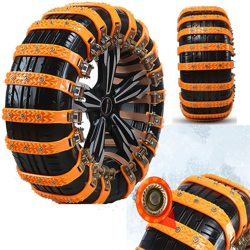 Universal Car Anti skid Snow Chains Car Winter Tire Wheel Chains ...