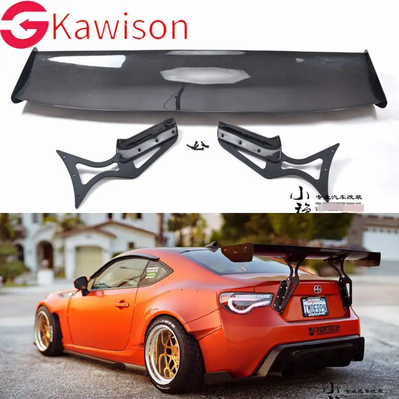 Carbon Fiber Unpainted Black Fiberglass Material G Style Gt 86 Brz Rear ...