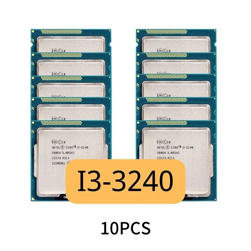10PCS-Intel-Core-I3-3240-3M-Processor-Dual-Core-3-4GHz-LGA-1155-TDP-55W ...