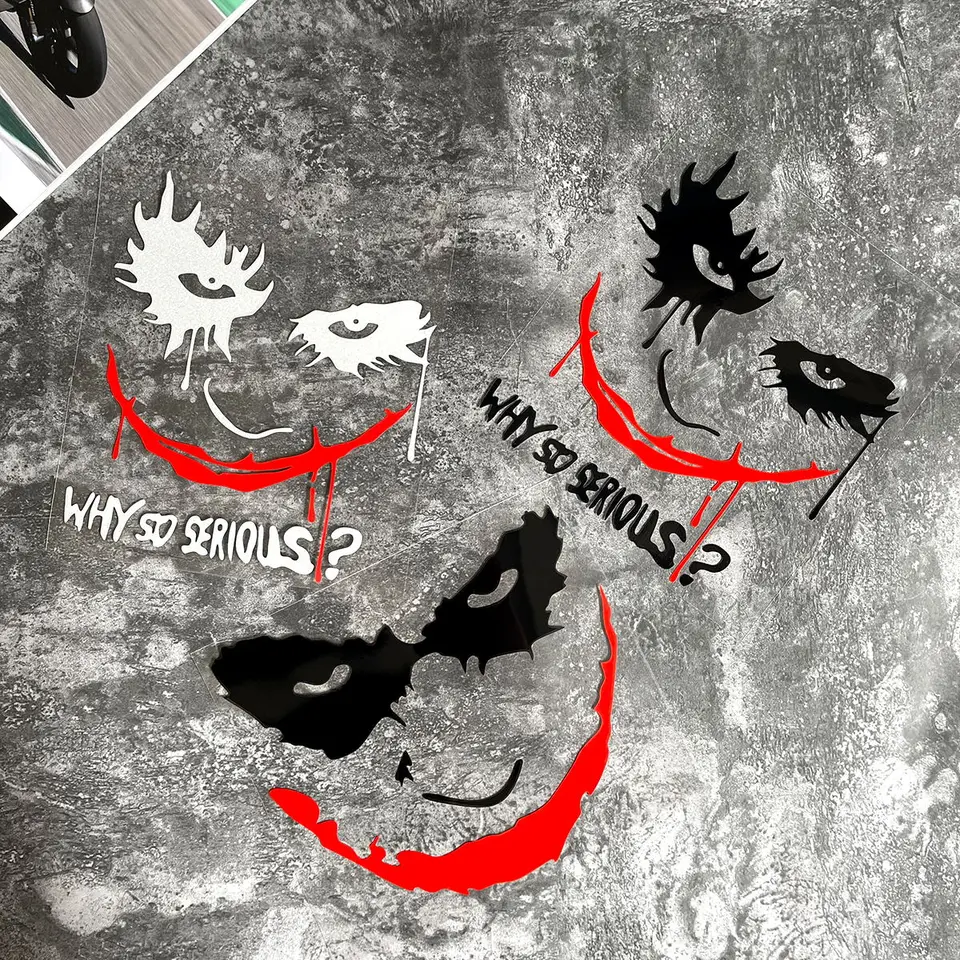 Why So Serious Logo Outline