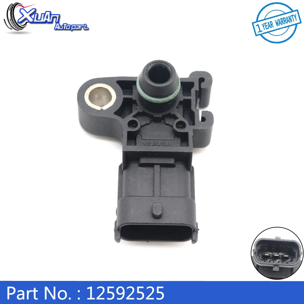XUAN-Manifold-MAP-Pressure-Sensor-12592525-For-Cadillac-CTS-Chevrolet ...