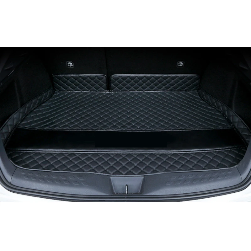leather car trunk mat cargo liner rear boot carpet for toyota chr 2016 ...