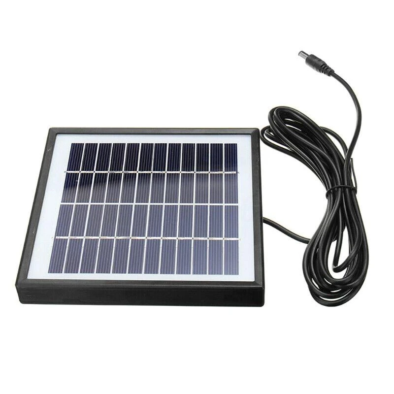 12V 5W Polysilicon Solar Panel Battery for Outdoor Camera Light ...
