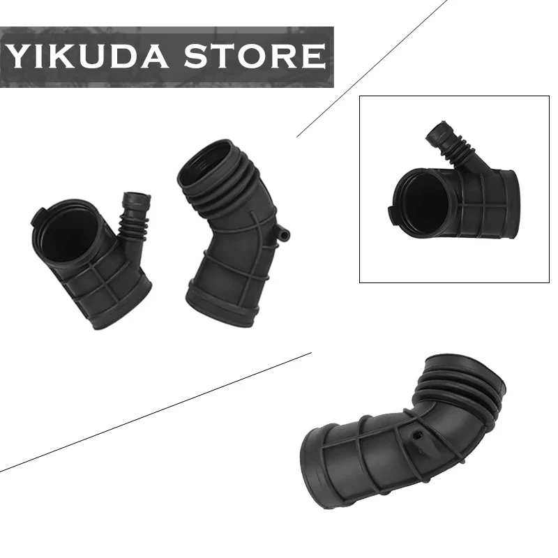 13541435627 13541705209 2Pcs Car Air Cleaner Intake Pipe Hose Rubber ...
