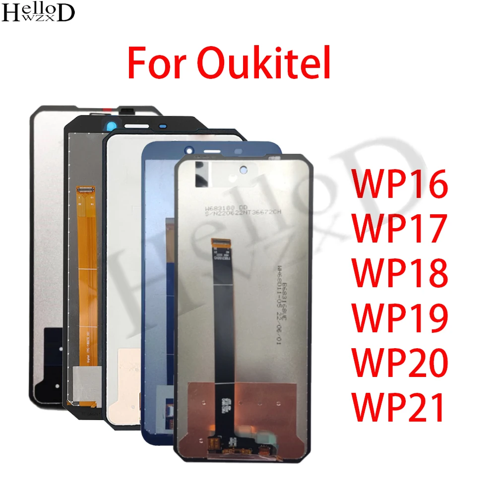 Original nova tela lcd para oukitel wp16 wp17 wp18 wp19 wp20 wp21 display lcd de tela toque ...