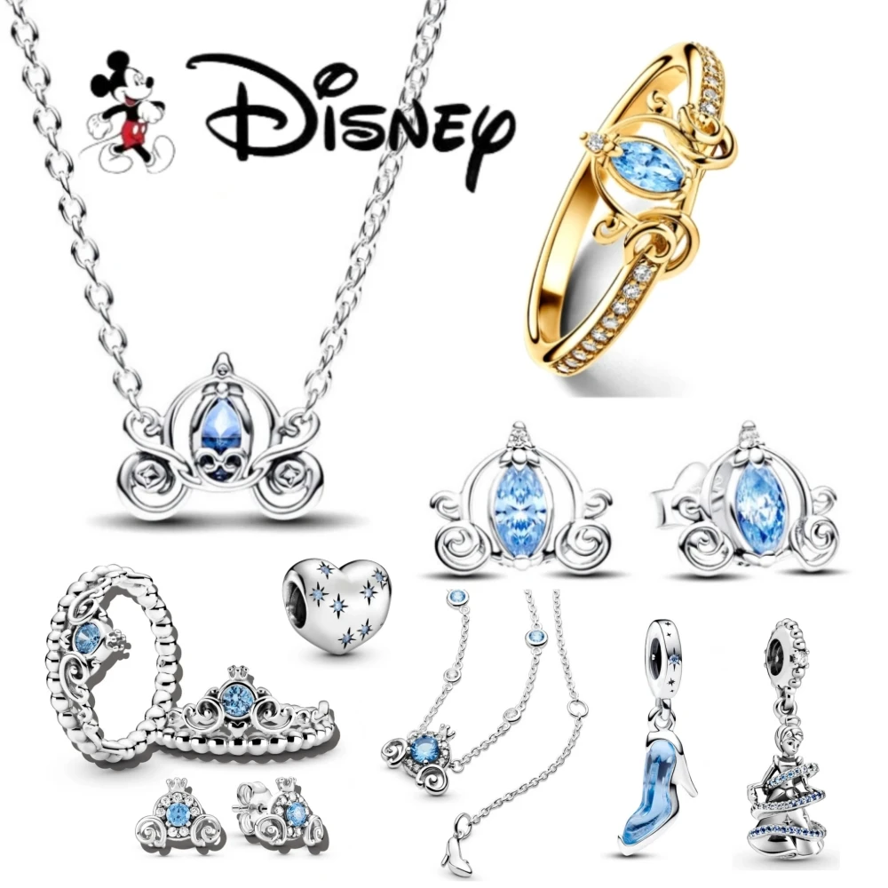 New-Disney-Necklace-Earrings-Set-Pendant-Charm-Fit-Original-Pan ...