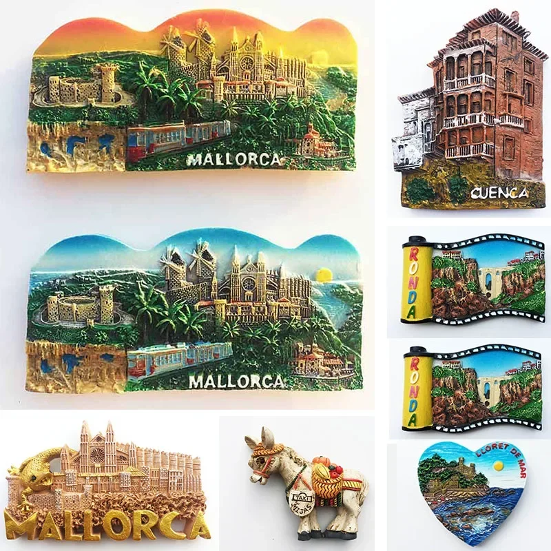 Spain-Mallorca-Fridge-Magnets-Majorca-Palma-Castle-Cuenca-Ronda-Tourism ...