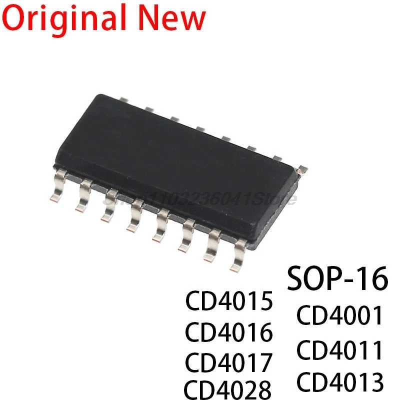 100PCS-New-and-Original-CD4013BM-CD4001-SO-CD4015-CD4015BM-CD4016 ...