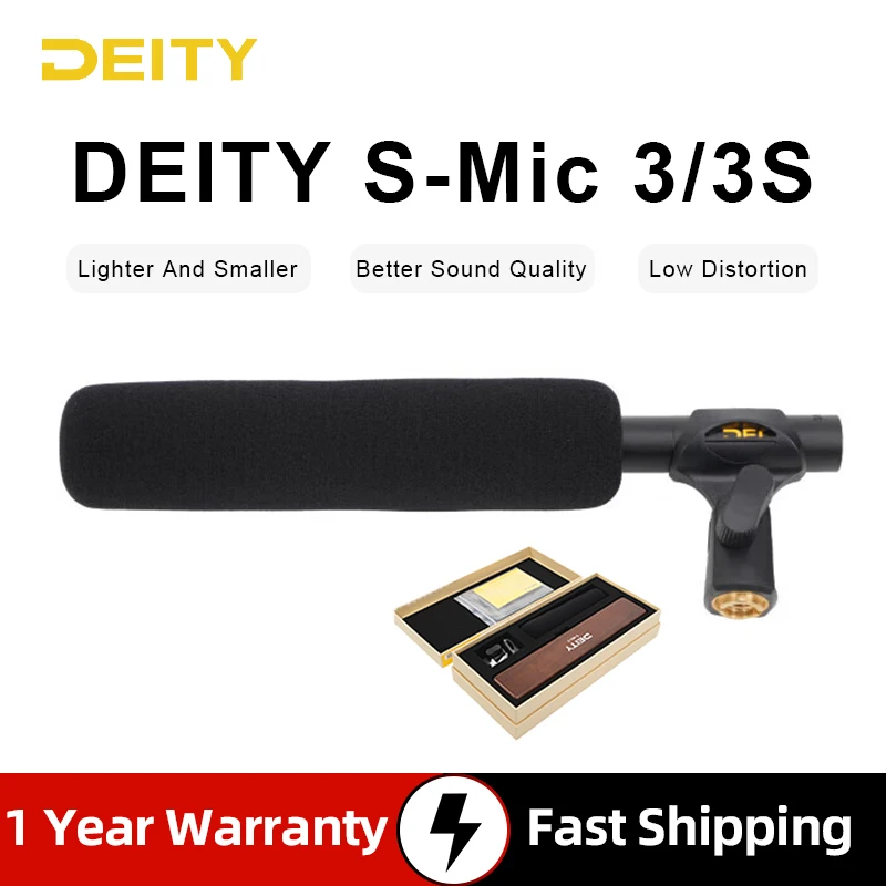 Aputure-Deity-S-Mic-3-3S-Gun-Microphone-Professional-Shooting-Live ...