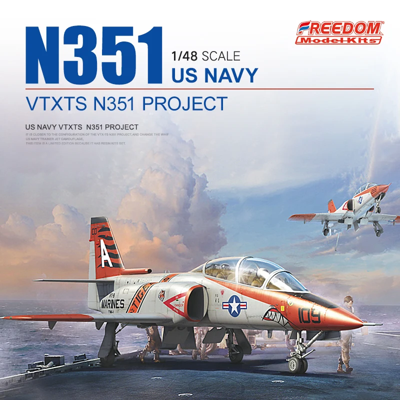 Freedom-Assembly-Aircraft-Model-Kit-F18022-US-N351-Program-Trainer ...