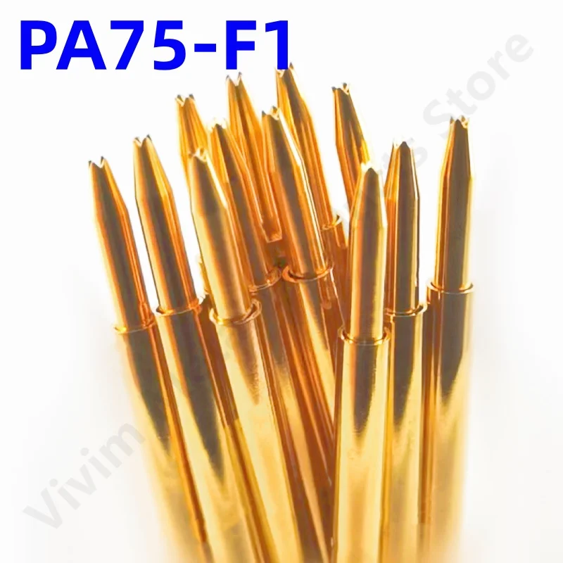 100PCS-PA75-F1-Spring-Test-Probe-PA75-F-Test-Pin-PCB-Test-Tool-16-3mm ...