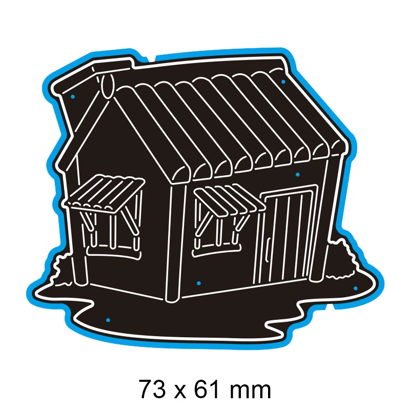 House Made Of Sticks Cartoon