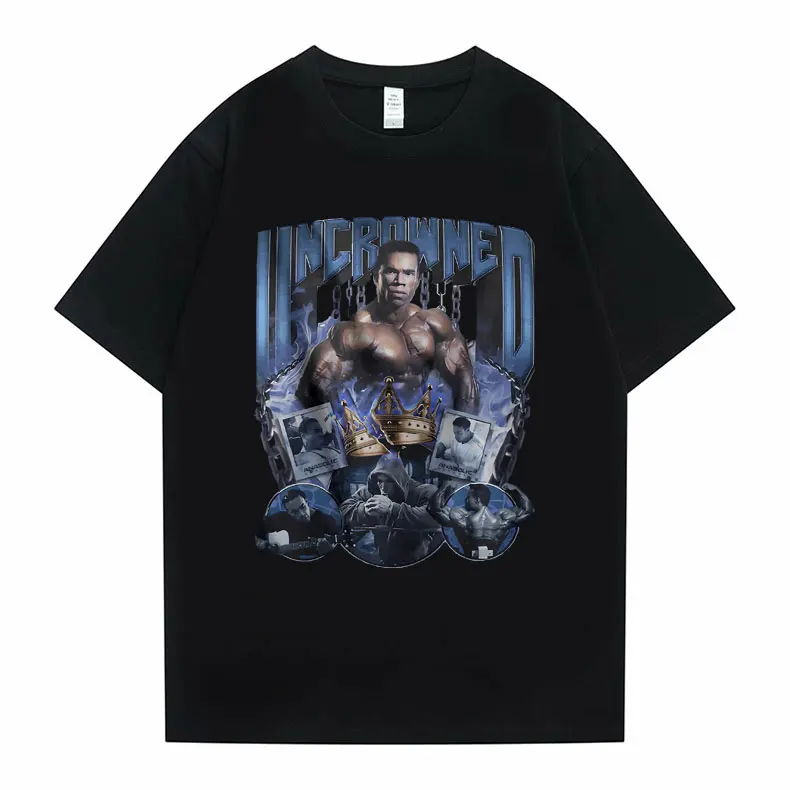 Funny-Uncrowned-Kevin-Levrone-Pump-Cover-Meme-Print-T-shirts-Men-Women ...