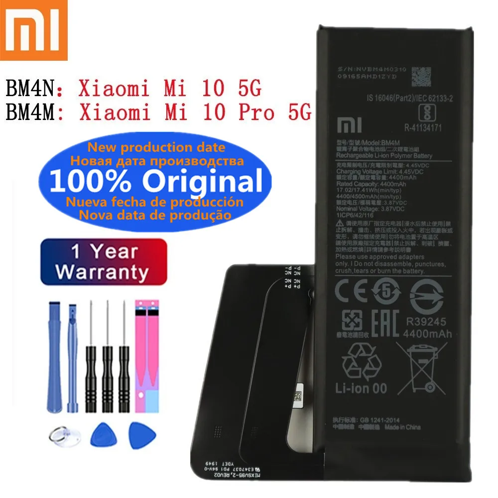 BM4M-BM4N-Xiao-mi-Original-Battery-For-Xiaomi-Mi-10-Mi10-Mi-10-Pro-5G ...