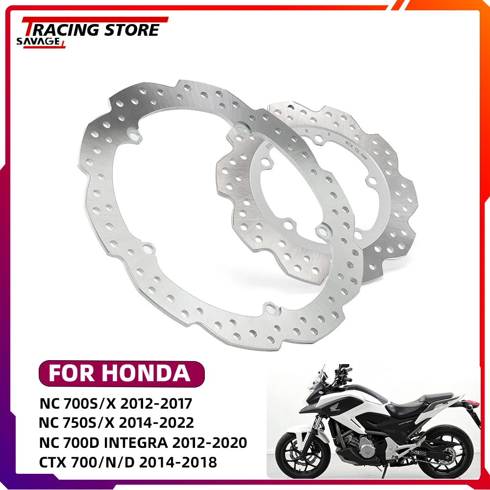 NC-Front-Rear-Wheel-Brake-Disc-Rotor-For-HONDA-NC700-NC750-S-X-CTX700-N ...