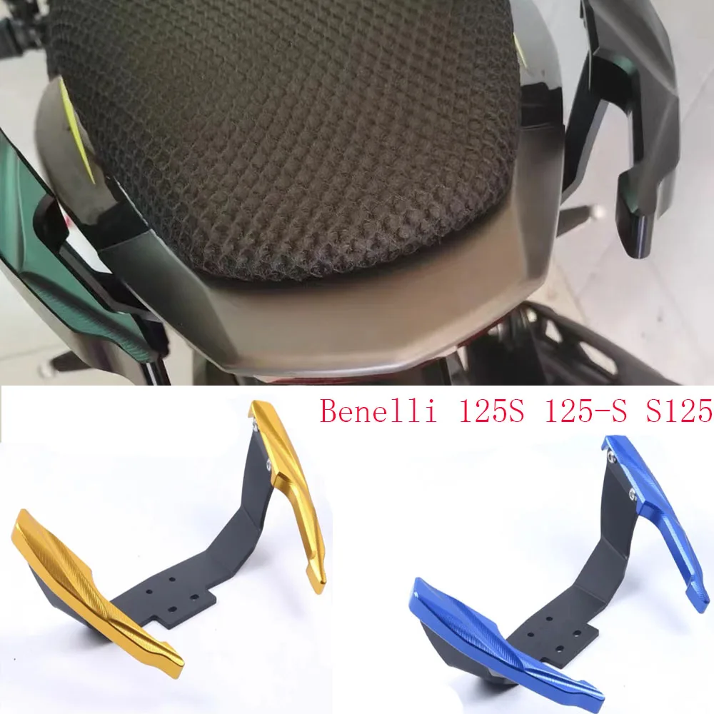 Benelli-125S-125-S-S125-Motorcycle-Original-Accessories-Rear-Passenger ...