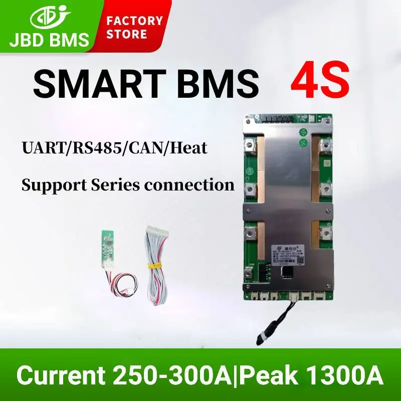 4S 12V JBD Smart BMS Untuk Baterai Lifepo4 60A Hingga 120A, 58% OFF