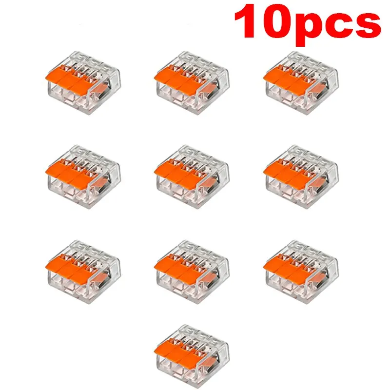 10pcs3-puerto-r-pido-terminal-de-cableado-conector-transparente-tipo ...
