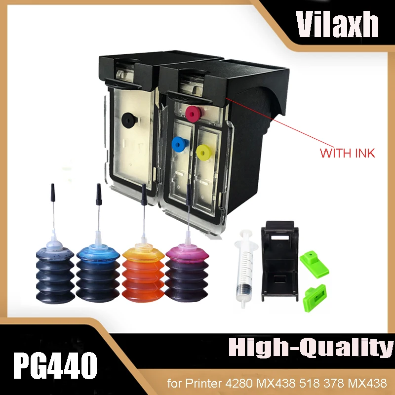 pg440-pg-440-CL-441-refillable-Ink-Cartridge-For-Canon-PG-440-CL441 ...