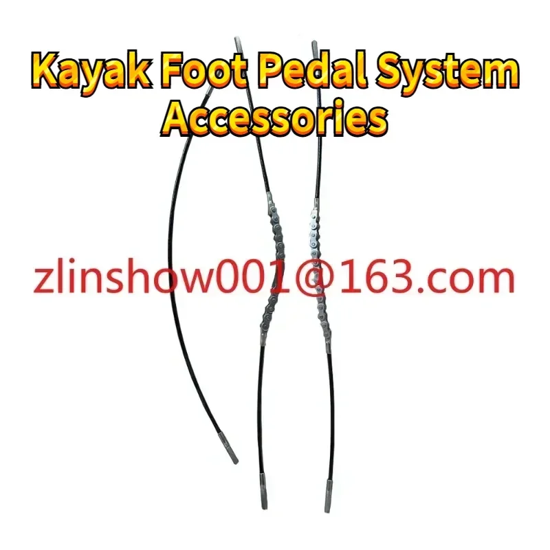 New Stainless Steel Material Kayak Foot Pedal System Accessories, Ship ...