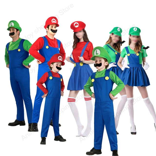 Mario And Luigi Costumes For Girls Party City