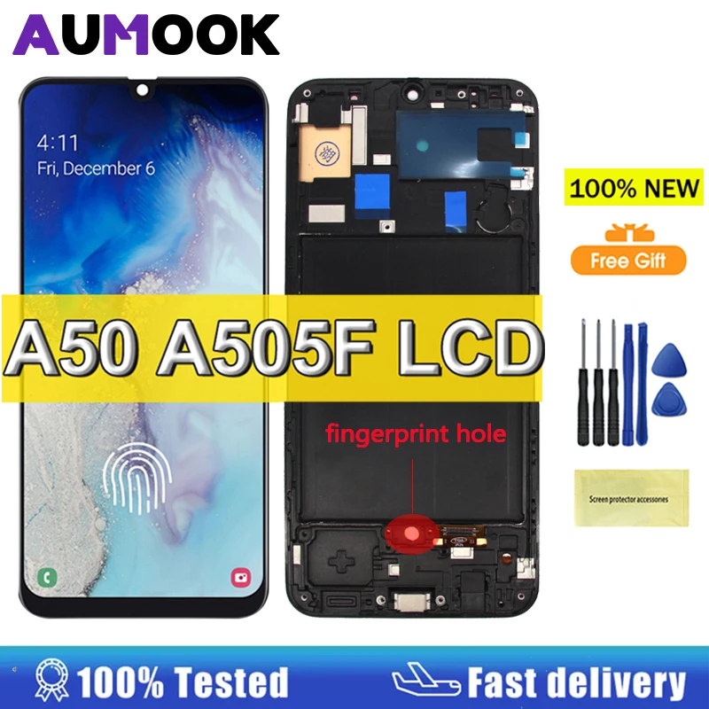 6-4-Super-AMOLED-LCD-Display-For-Samsung-Galaxy-A50-Display-Touch ...
