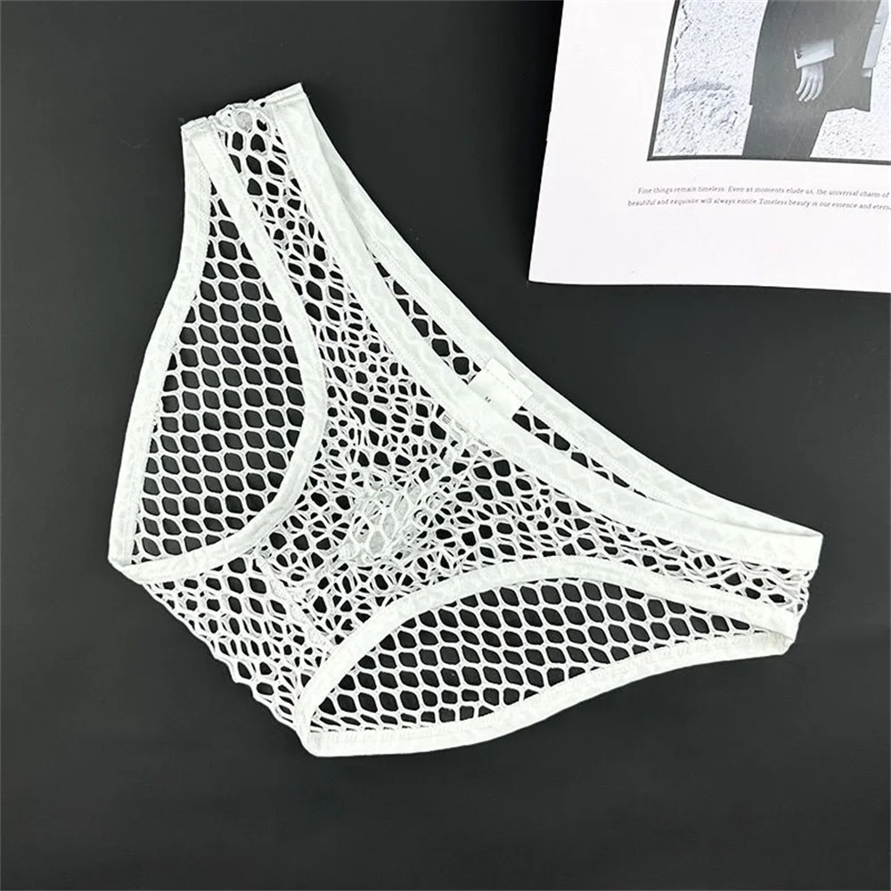 Fishnet-Underwear-for-Big-Men-Low-Waist-Sexy-U-Convex-Large-Mesh-Hollow ...